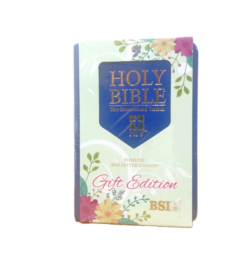 English NIV Bible Slimline Pocket Gift Edition PU Royal Blue (NAP ...